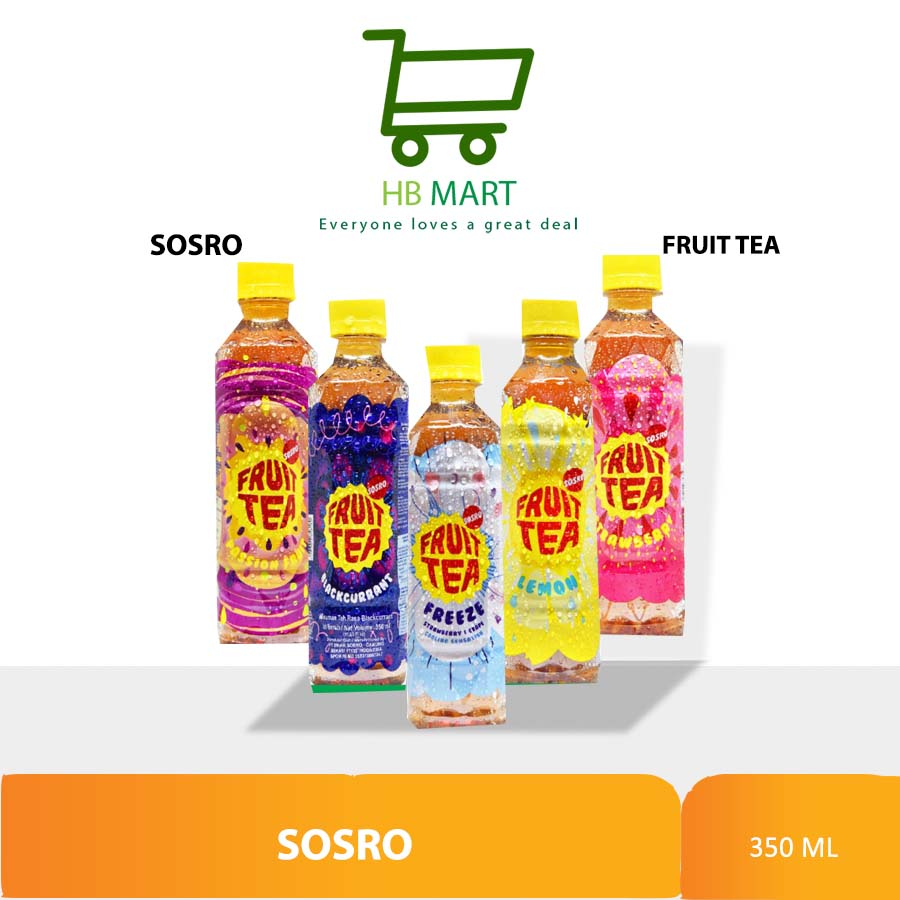 Jual FRUIT TEA BOTOL 350 ML MINUMAN NIKMAT TEH RASA BUAH | Shopee Indonesia