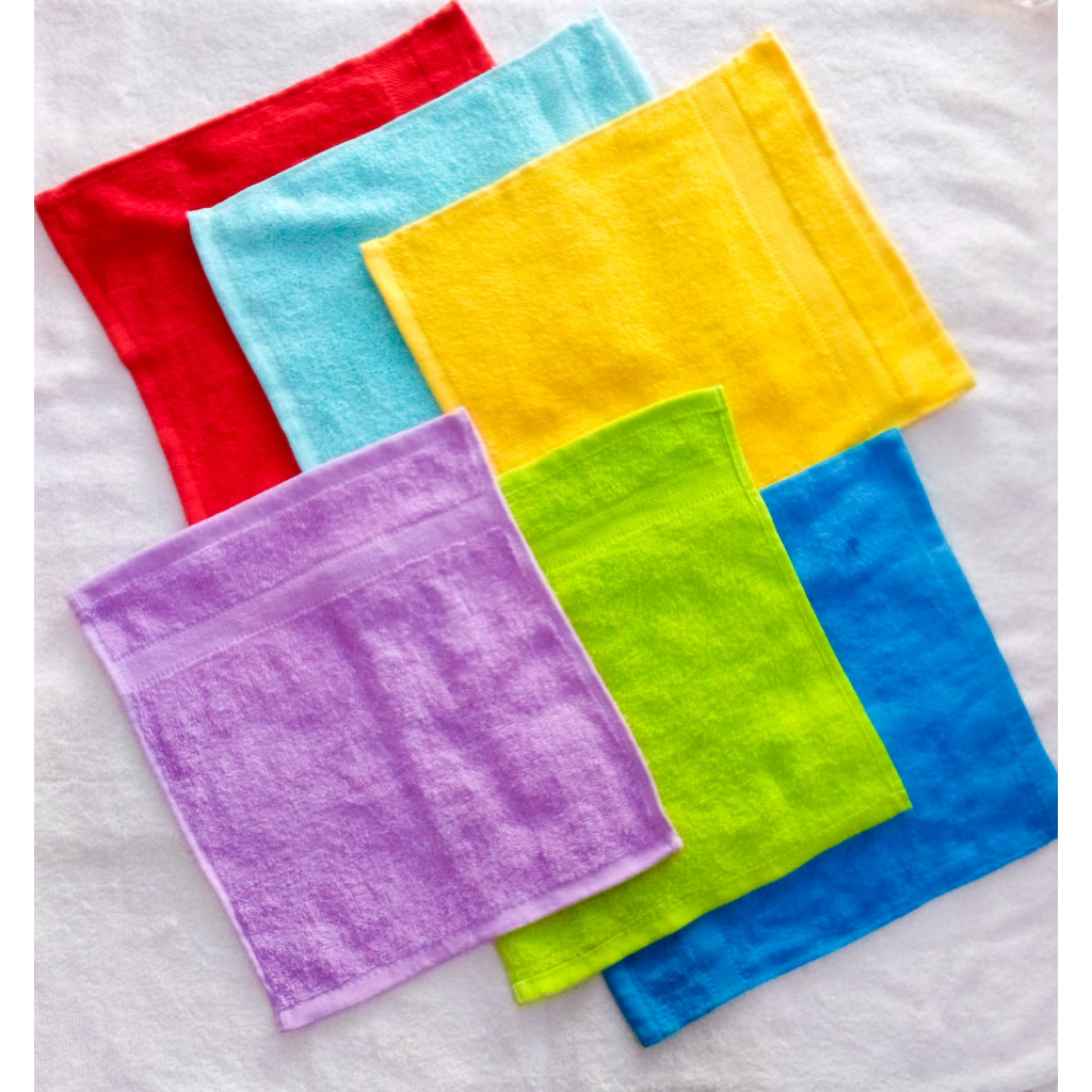 Jual (1Lusin)Sapu Tangan Handuk Olimpic ukuran 30x30cm kain lap waslap ...