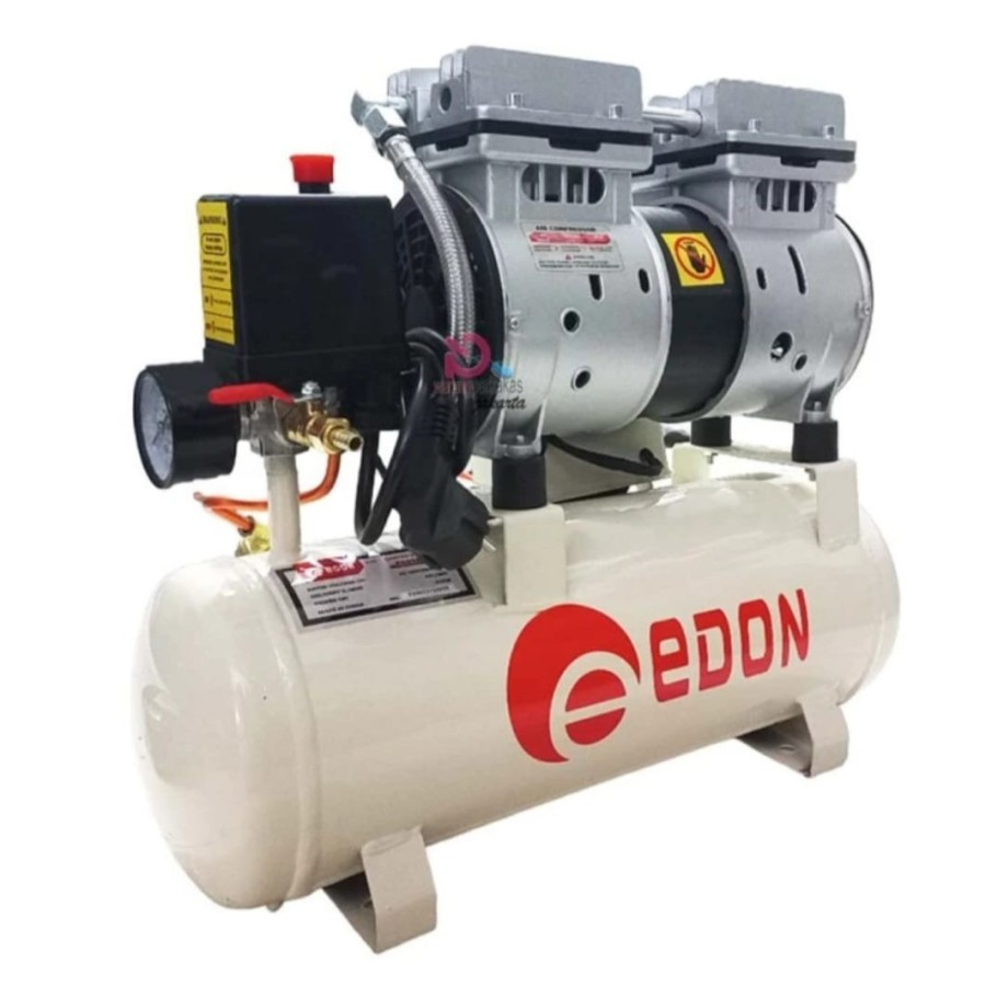 Jual Kompresor EDON ED550-8L air compressor kompresor silent 8L Oilles ...