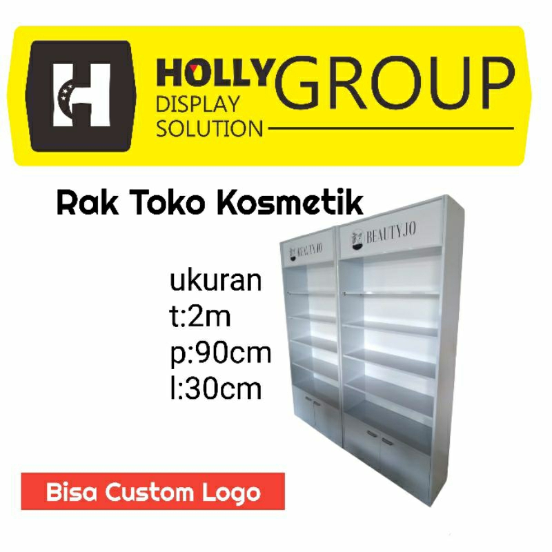 Jual rak toko kosmetik / rak display kosmetik murah | Shopee Indonesia