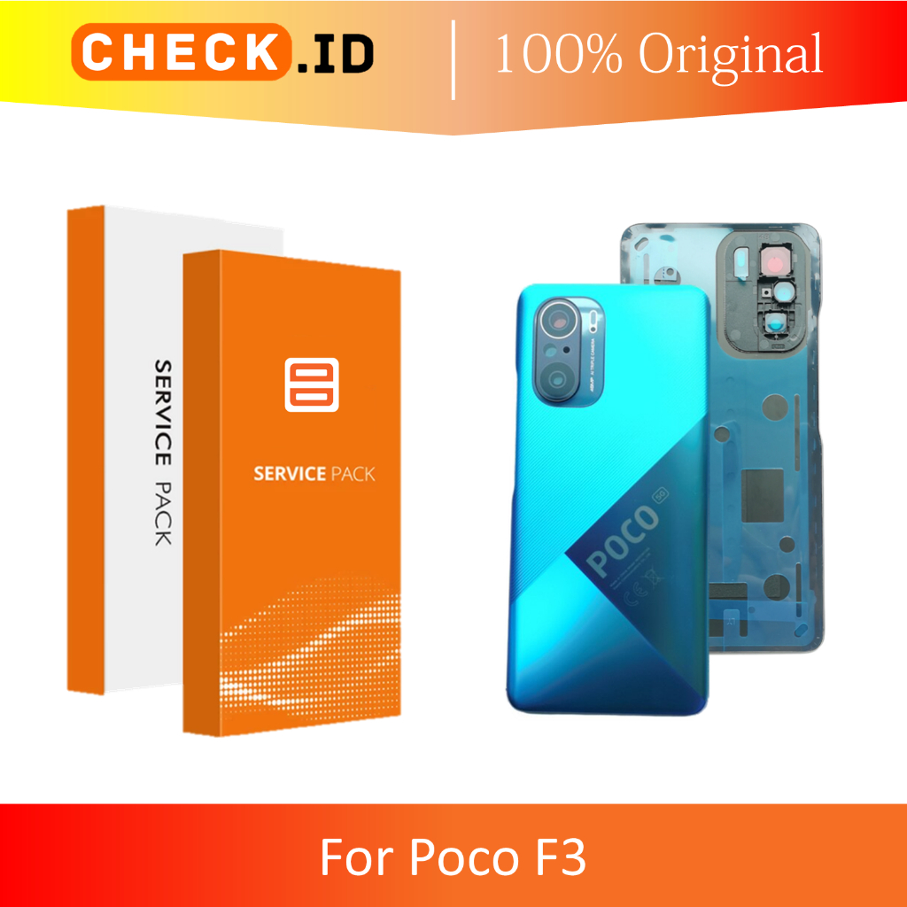 Jual [ CHECK.ID ] BACKDOOR BACK COVER CASING POCO F3 5G - POCOPHONE F3 ...