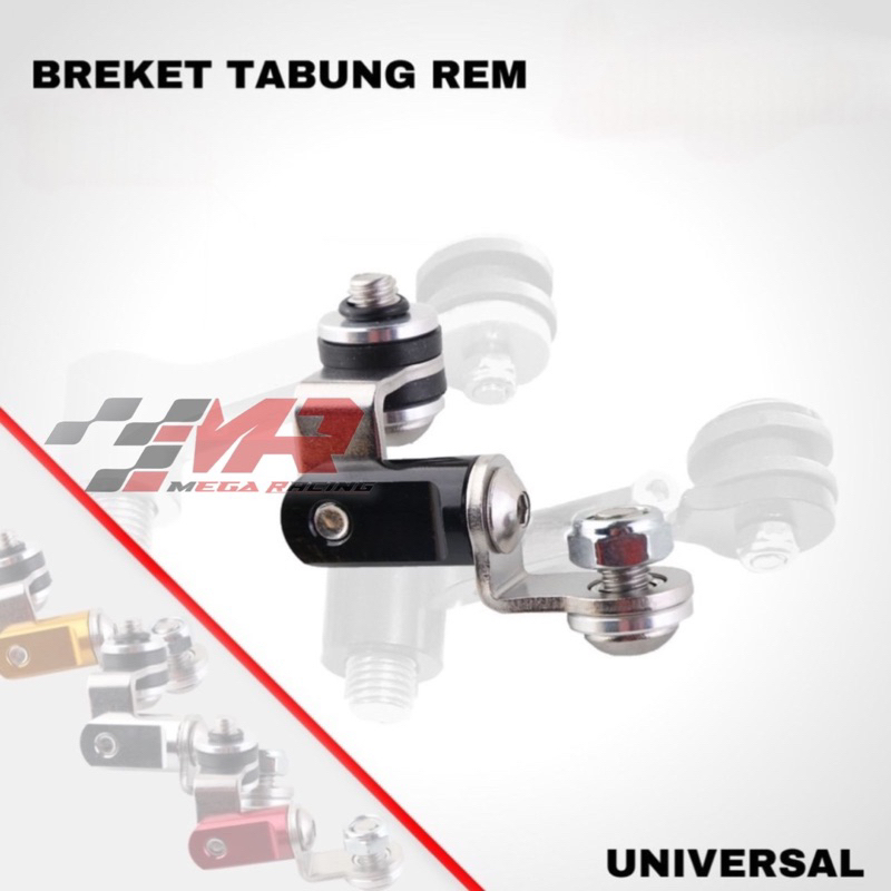 Jual Breket Tabung Minyak Rem Cnc Model Kawat Botol Minyak Master Rem ...