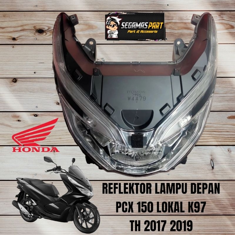 Jual Reflektor headlamp lampu depan PCX 150 lokal 2018 2020 Original ...