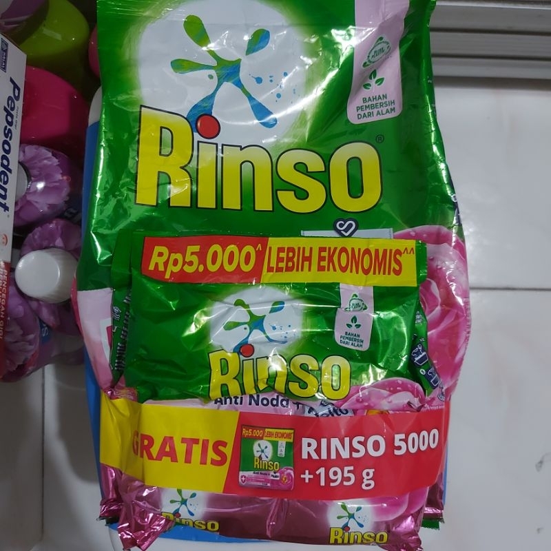 Jual Rinso 770Gr GRATIS Rinso 5000an (banded) | Shopee Indonesia