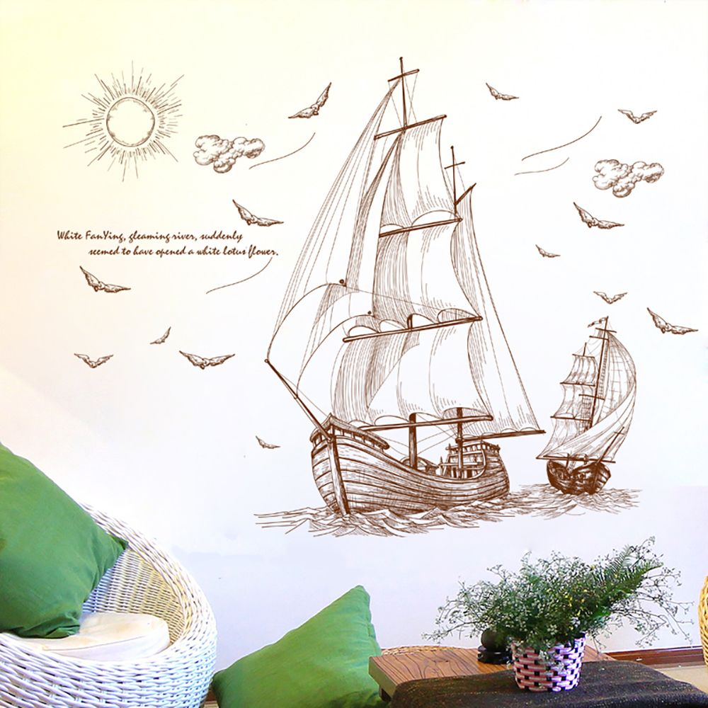 Jual hiasan dinding aesthetic bahan plastik vinyl transparan 90cm X 60 ...