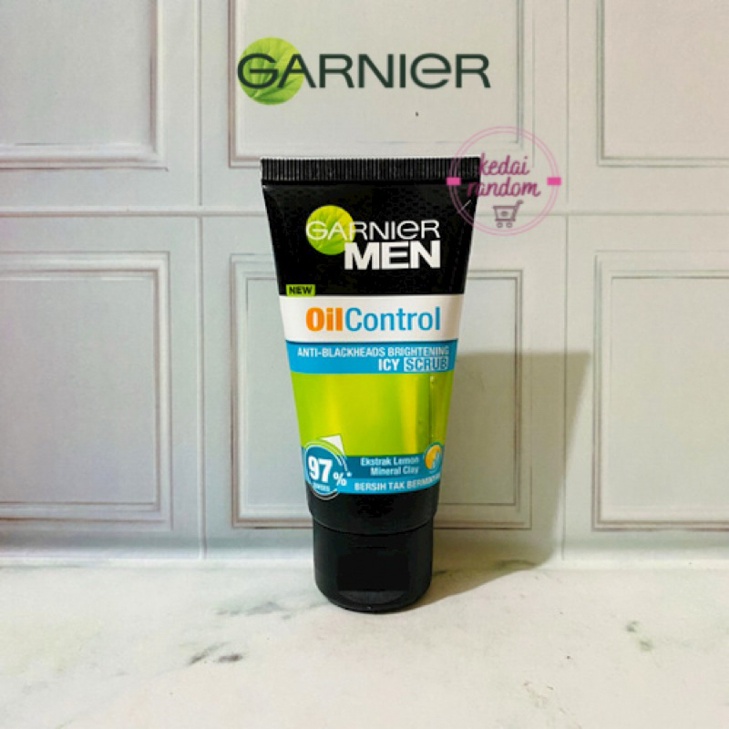 Jual Garnier Men 100ml Acno Fight Anti-Acne Scrub In Foam Cleanser ...