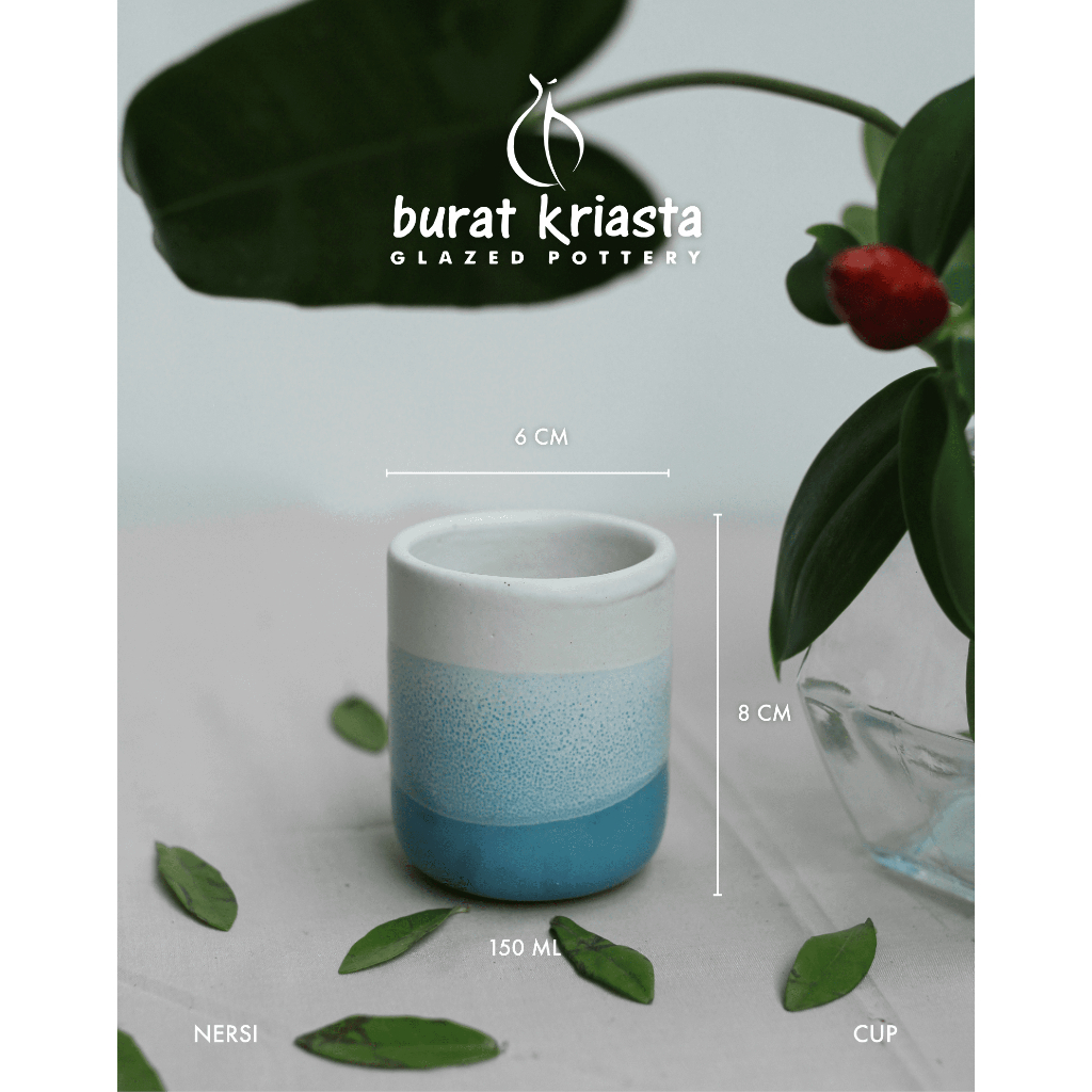 Jual NERSI Picollo Cup - Keramik Handmade - Pottery - burat kriasta ...
