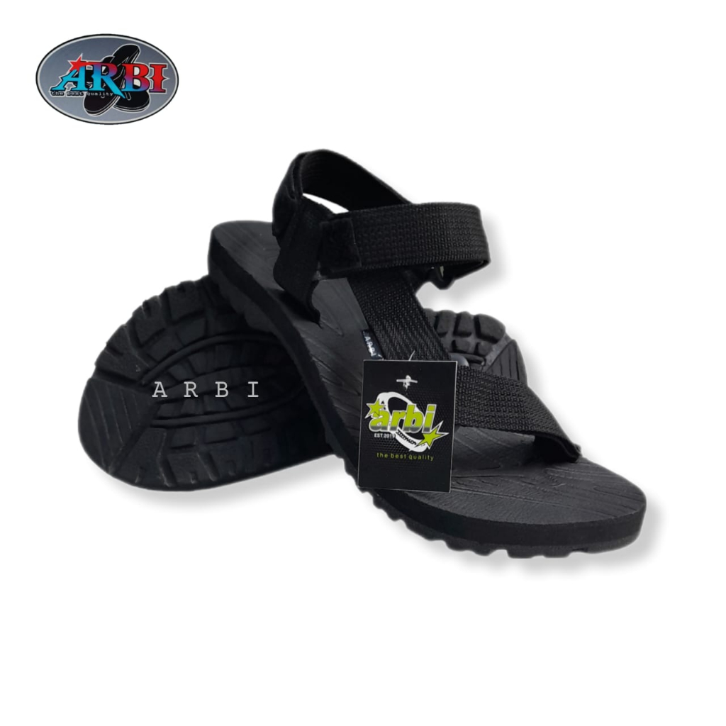 Jual ARBI - Sandal Gunung Pria Hiking / Sandal Gunung Outdoor Pria / Sandal Selop Pria / Sandal ...