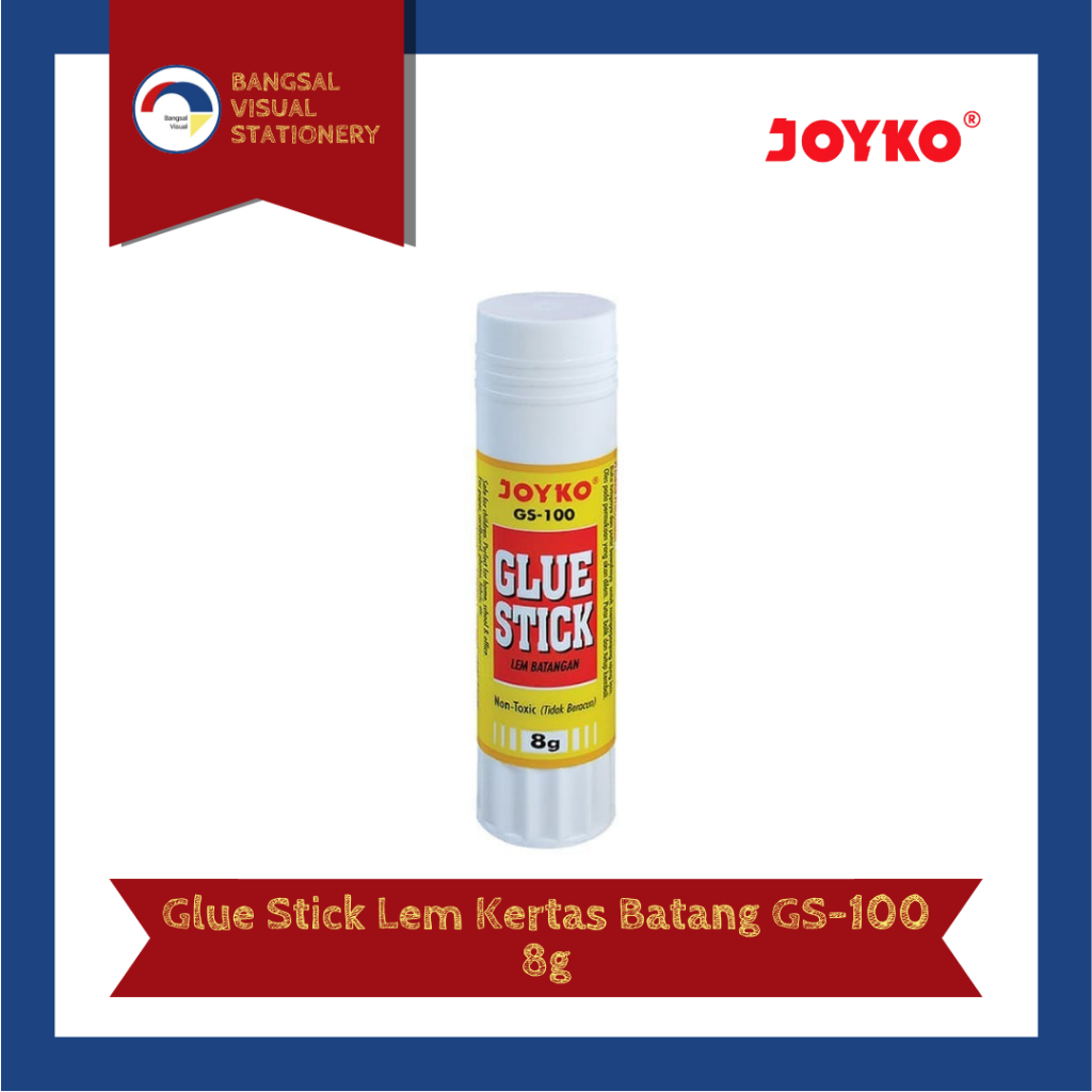 Jual Joyko Glue Stick Lem Kertas Batang GS-100 8g | Shopee Indonesia