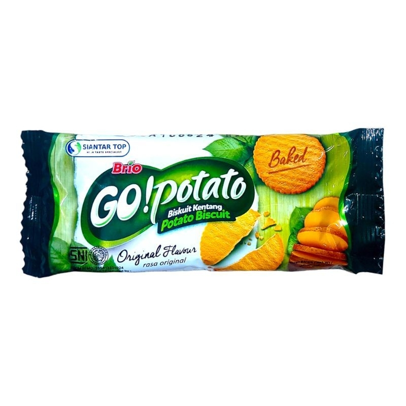Jual Biskuit Sehat & Trendy : BRIO GO! POTATO 17 Gram Cita Rasa WOW ...