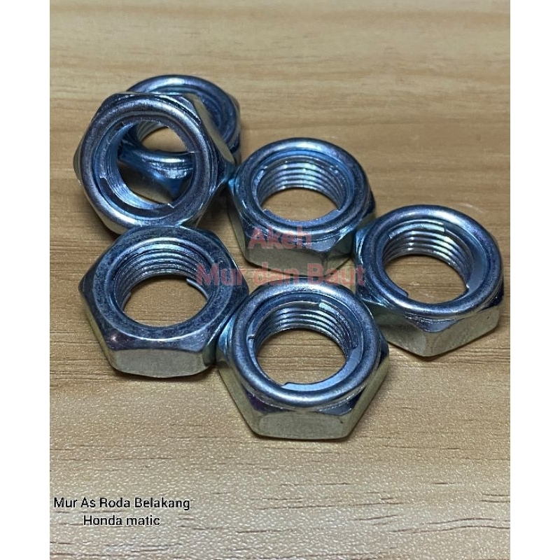 Jual Mur As Roda Belakang Honda Matic M16 Kunci 24 Murah | Shopee Indonesia