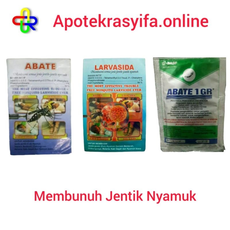 Jual Larvasida Bubuk Abate Membasmi Jentik Nyamuk | Shopee Indonesia
