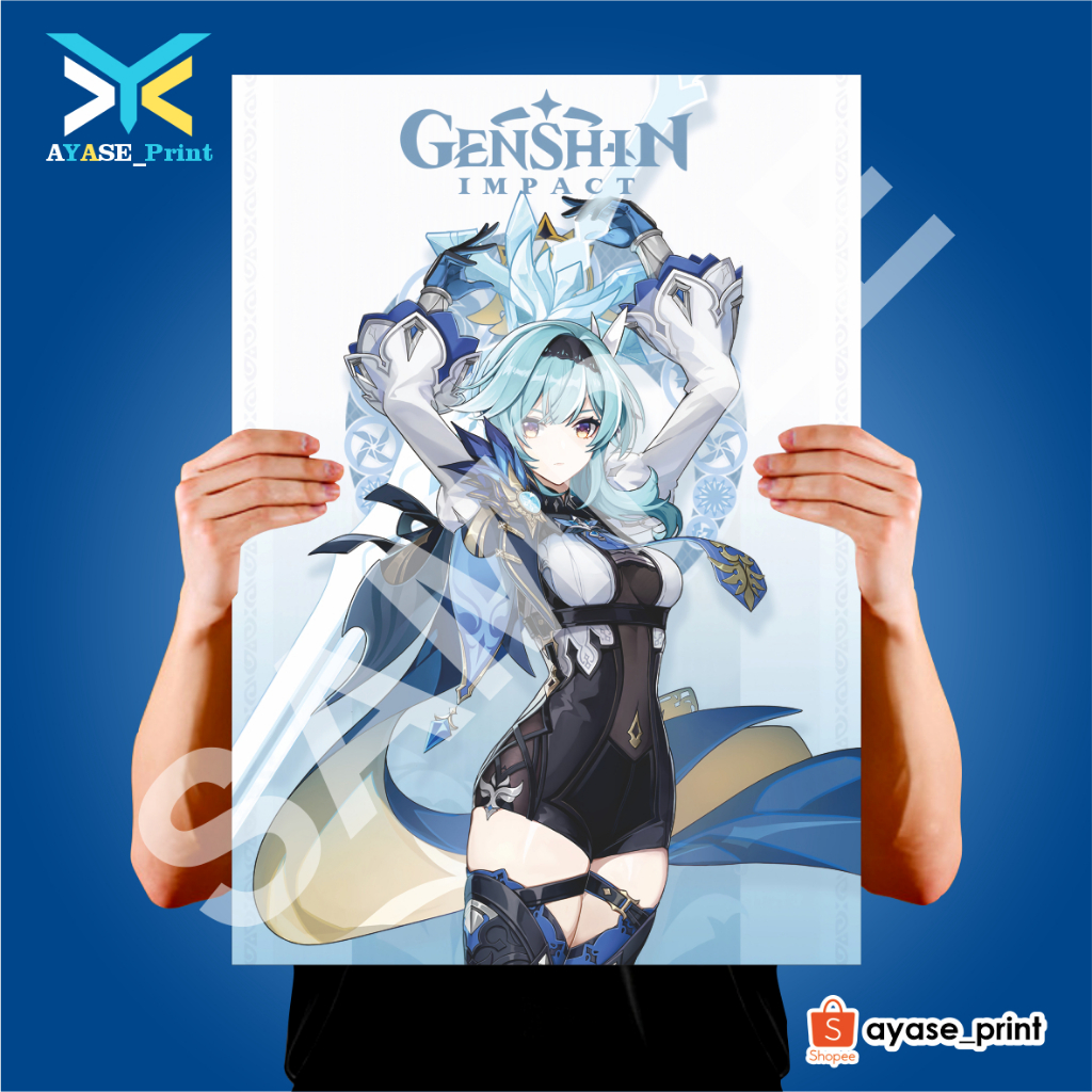 Jual Poster Anime Game Genshin Impact Pack 1 | aether albedo alhaitham ...