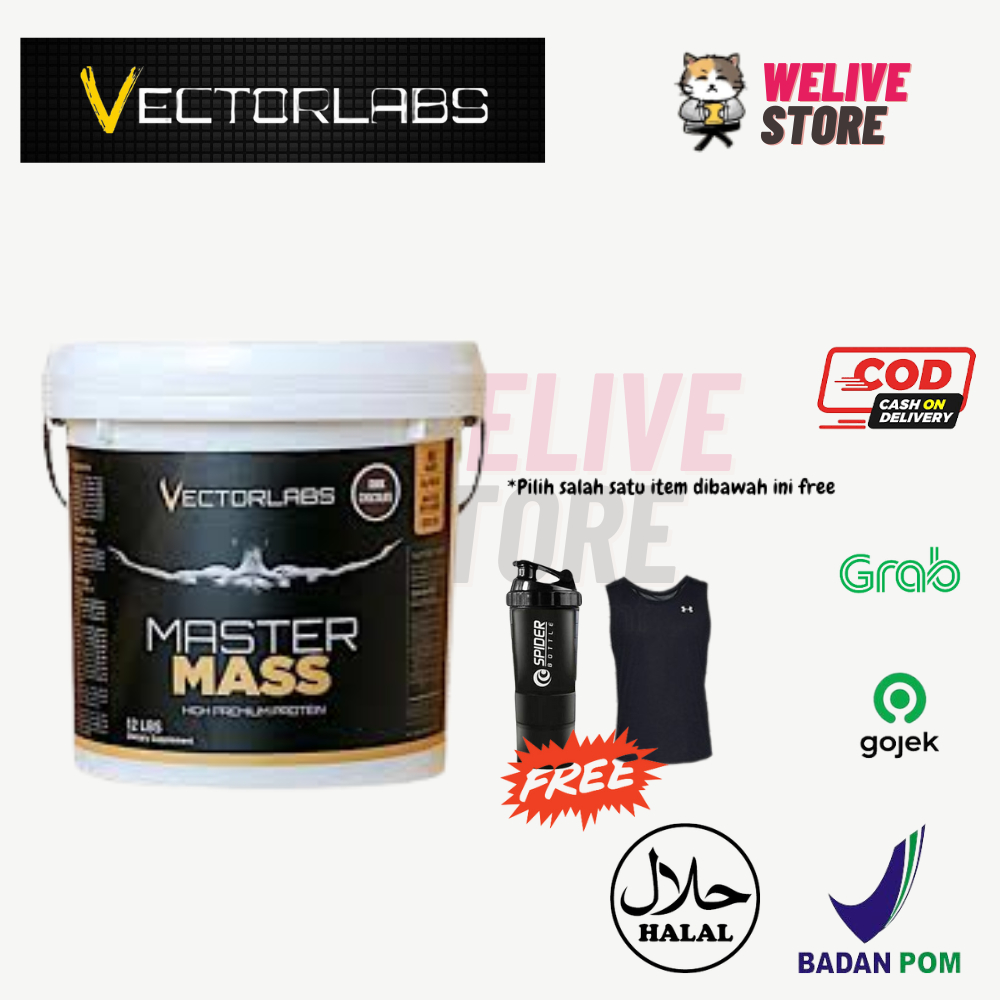 Jual Suplemen Otot Suplemen Vectorlabs Mastermass Master Mass Gainer