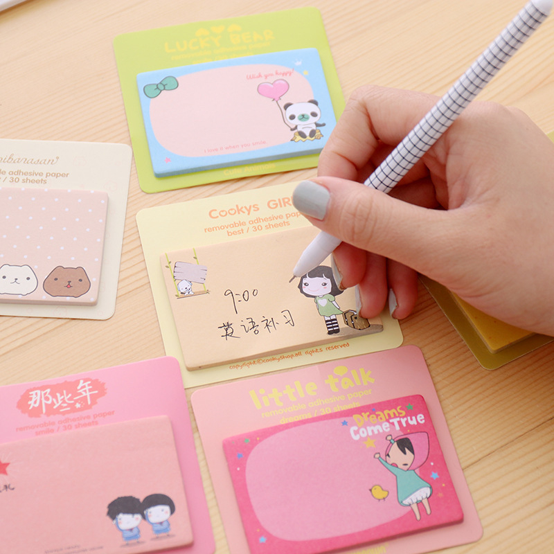 Jual STICKY NOTE MEMO KARAKTER LUCU & UNIK NOTEBOOK CATATAN MEMO ...