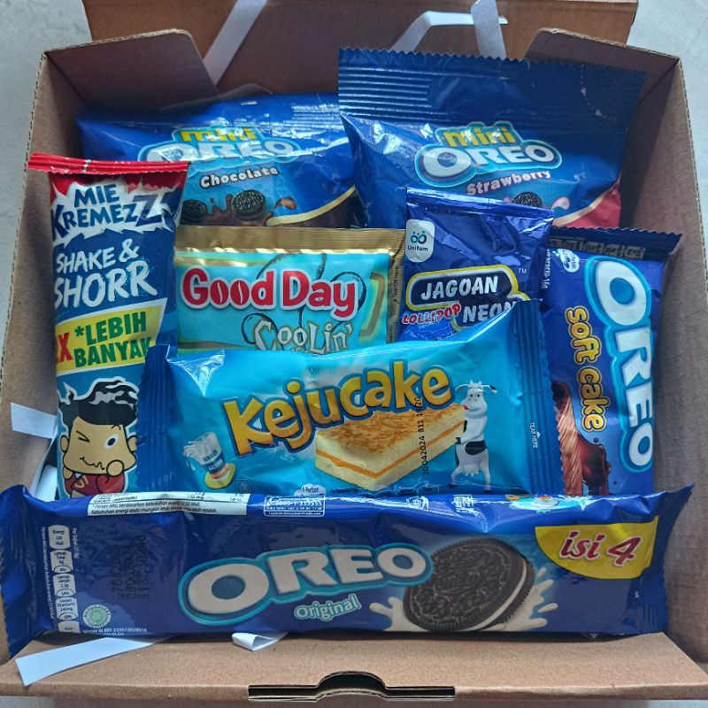 Jual HAMPERS SNACK BOX RECEH MURAH / GIFT BOX / KADO / HADIAH HAMPERS ...