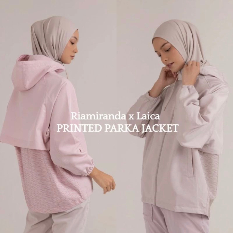 Jual PRINTED PARKA JACKET RIA MIRANDA x LAICA, ORIGINAL NEW WITH LABEL TAG ️ | Shopee Indonesia