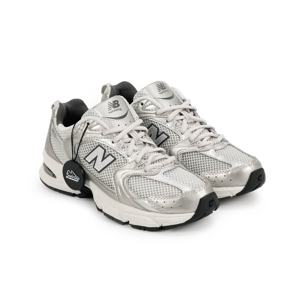 Jual New Balance 530 Grey Matter Silver Metallic | Shopee Indonesia