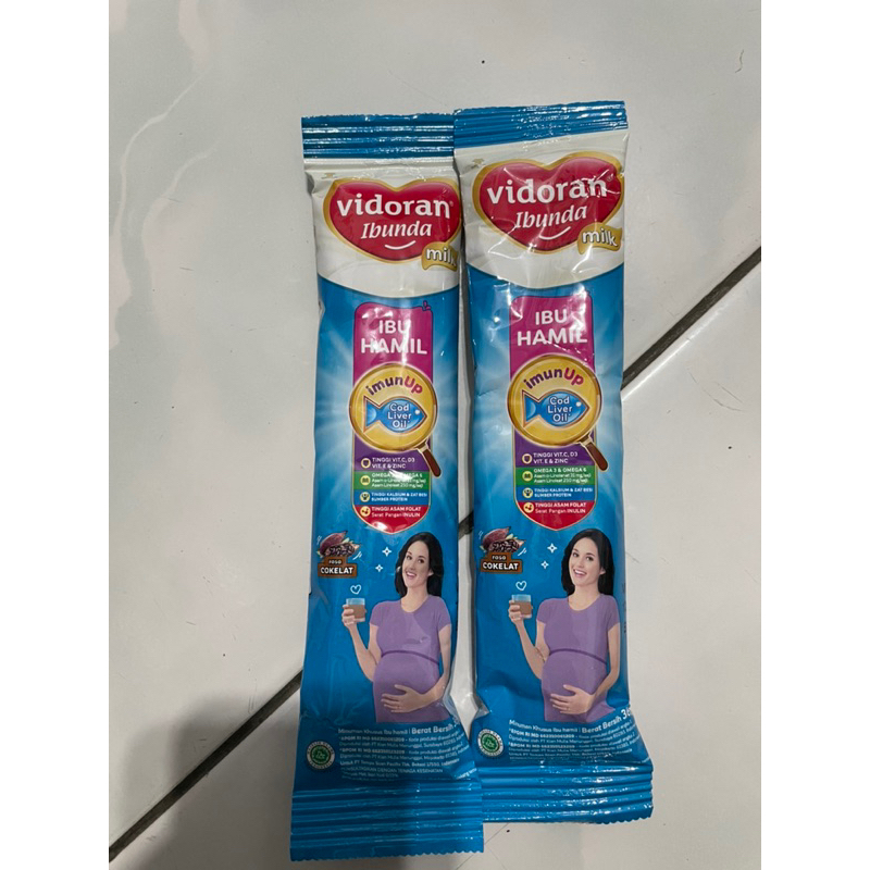 Jual VIDORAN IBUNDA MILK SACHET 36g RASA COKELAT | Shopee Indonesia