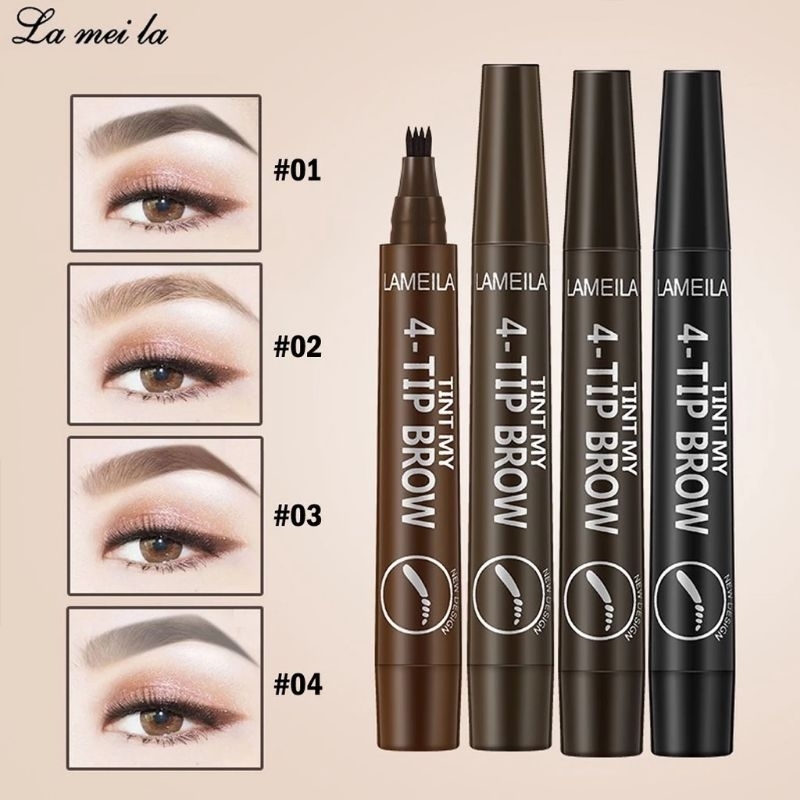 Jual Sketsa profesional Pensil Alis Sikat untuk membuat alis alami ...