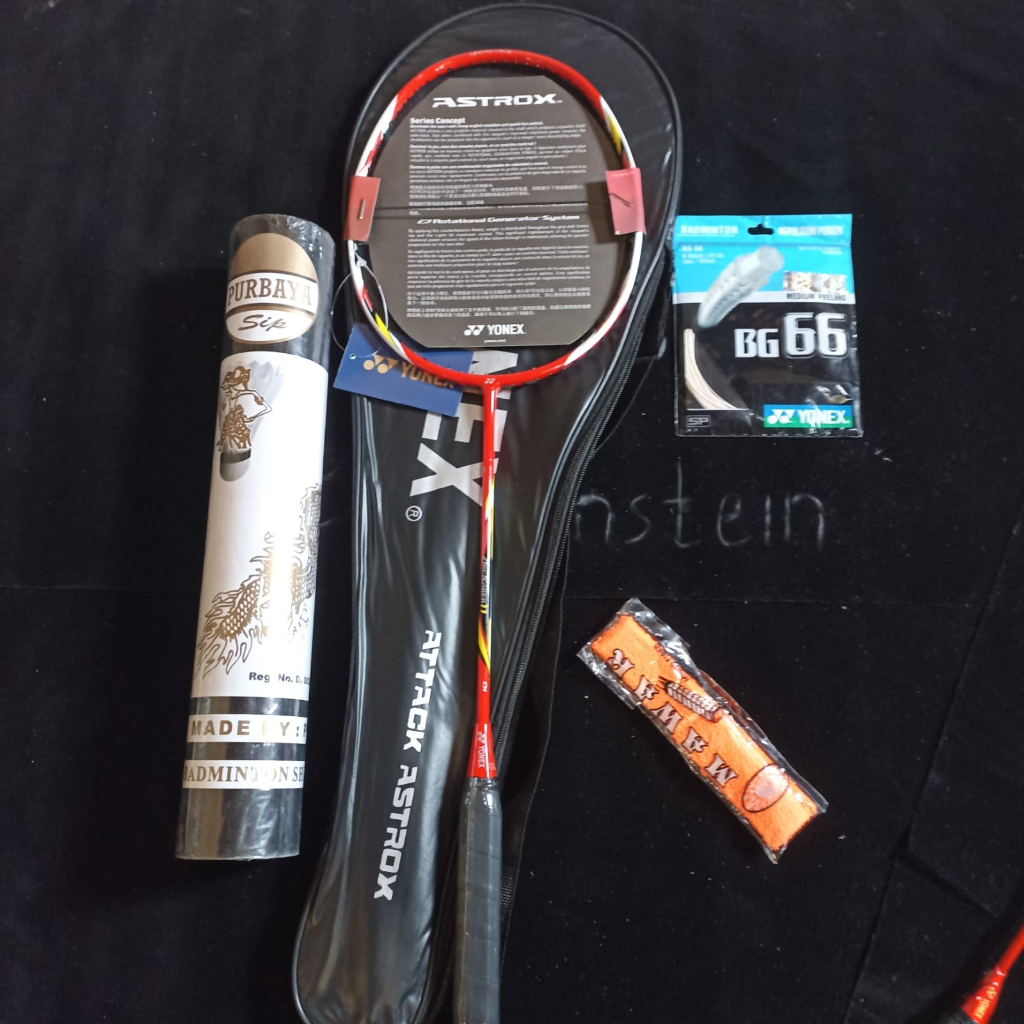 Jual RAKET BADMINTON CARBONEX UNTUK SEMUA TIPE ASTROX ADA 28LBS [BONUS SENAR BG + TAS + GRIP ...