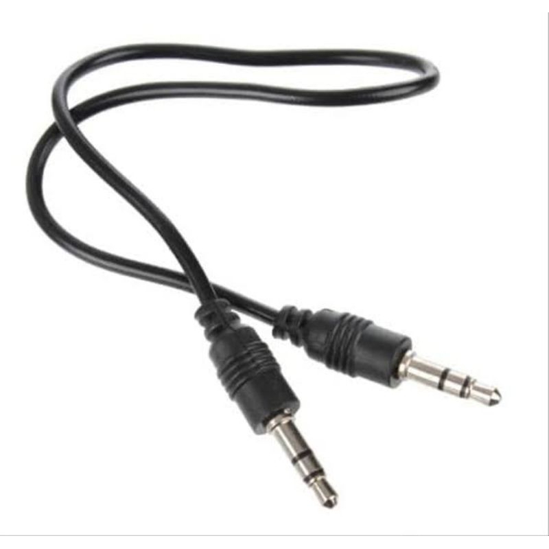 Jual kabel hitam in out aux | Shopee Indonesia