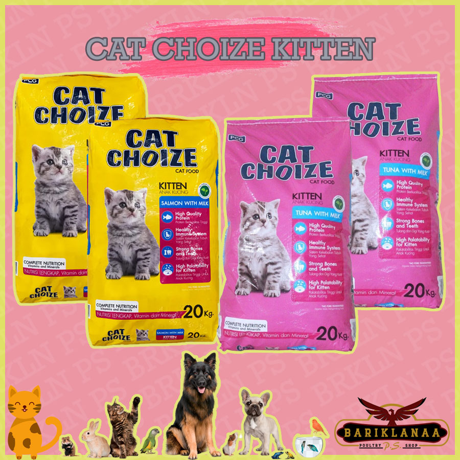 Jual CAT CHOIZE KITTEN 20KG - PAKAN/MAKANAN KUCING CAT CHOIZE KITTEN ...