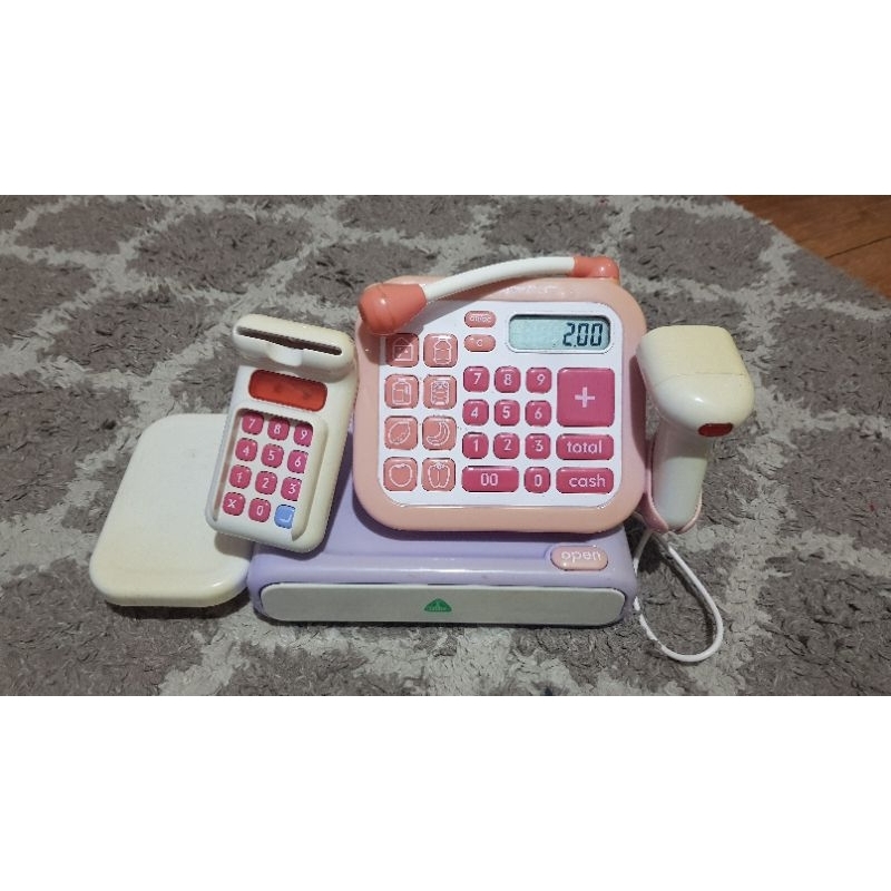 Jual mesin kasir elc cash register mainan kasir kasiran anak preloved ...