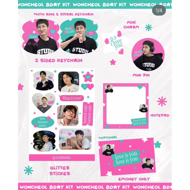 Jual SEVENTEEN WONWOO & SCOUPS BDAY KIT | Shopee Indonesia