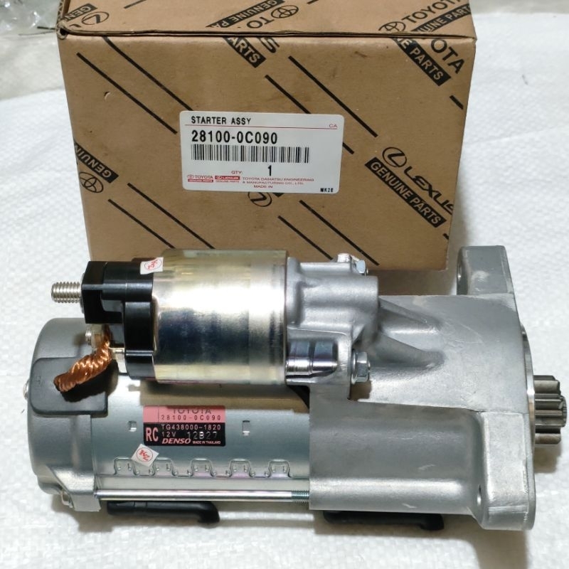 Jual Dinamo Starter 28100-0C090 Inova Reborn Bensin Hilux Revo Bensin ...