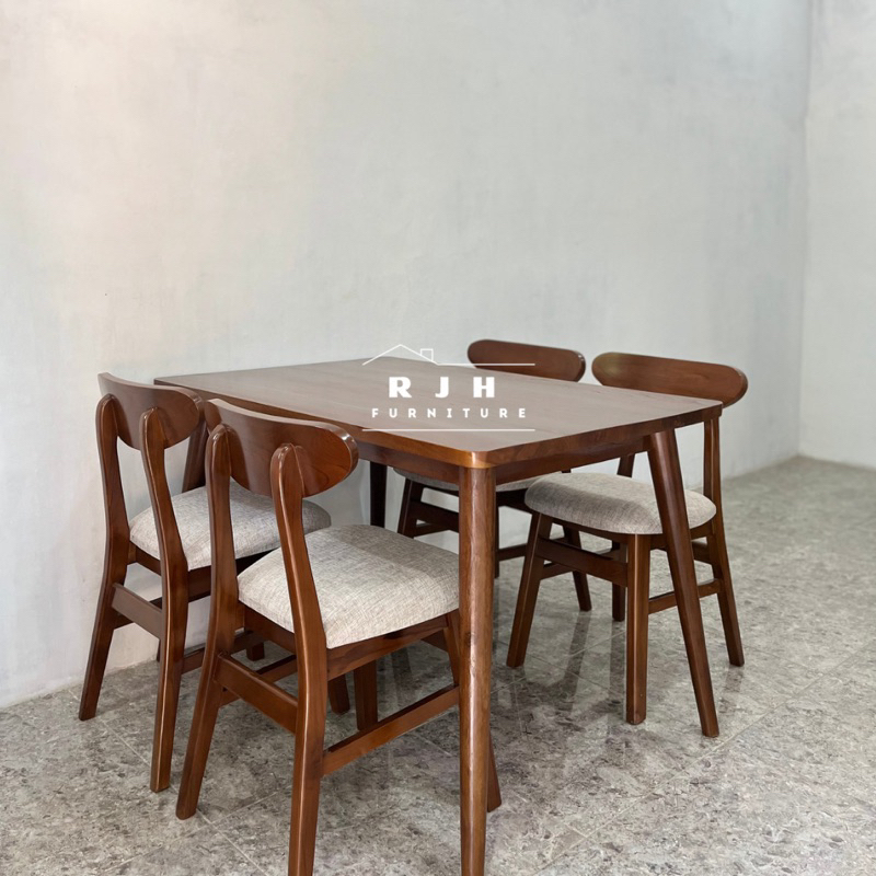 Jual MEJA MAKAN GRADE A K4 ROPAN 120x80 CM || KAYU JATI TUA || RJH ...