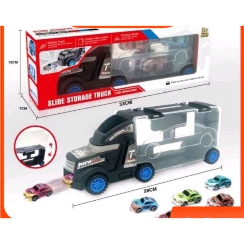 Jual (7mobil) MAINAN MOBIL DALAM MOBIL SLIDE CAR TRUCK TRUK BESAR ...