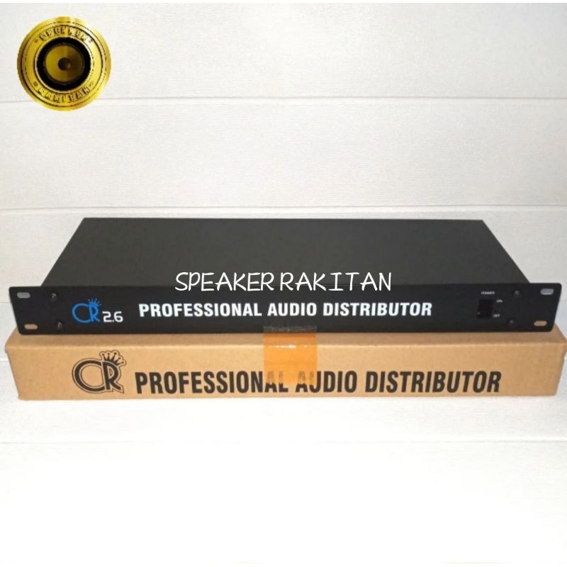 Jual Box Professional Audio Distributor 2.6 Channel | Shopee Indonesia