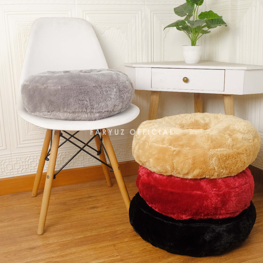 Jual Bantal Duduk Donat Bulat Bulu Alas Donut Orthopedic Tebal Empuk ...