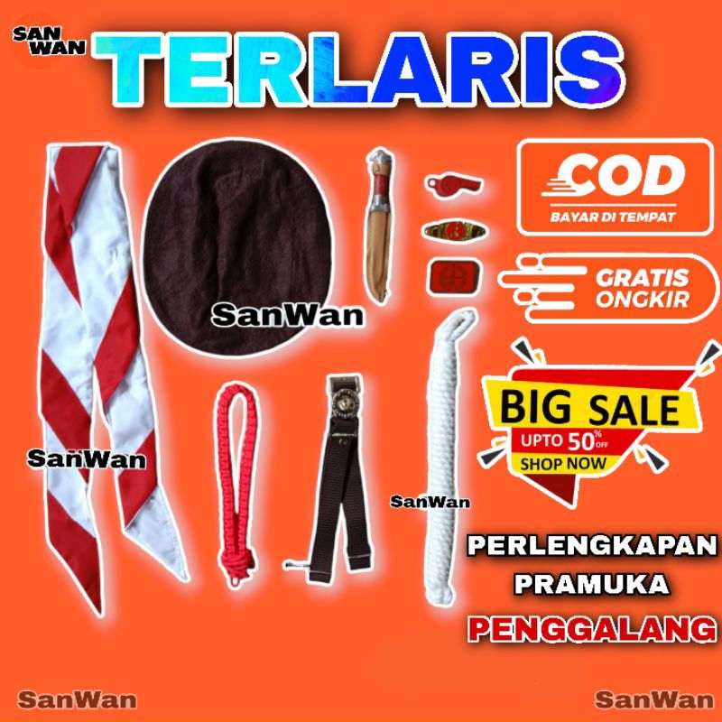 Jual Atribut Perlengkapan Pramuka SD Penggalang Laki Laki Dan Perempuan ...