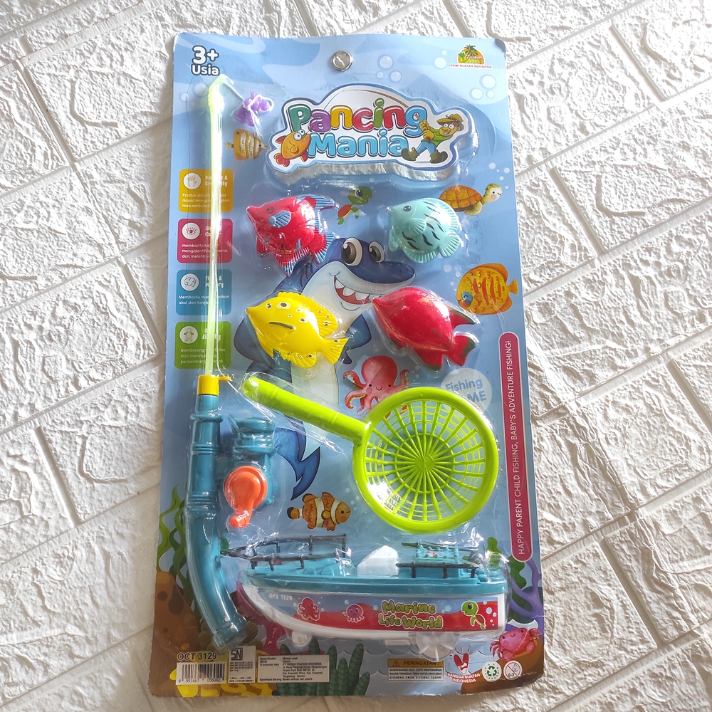 Jual Mainan Pancingan Ikan Set Kapal Pancing Fishing Game Murah ...