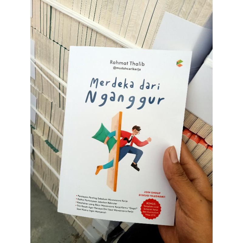 Jual Buku Motivasi - Merdeka dari Nganggur | Shopee Indonesia