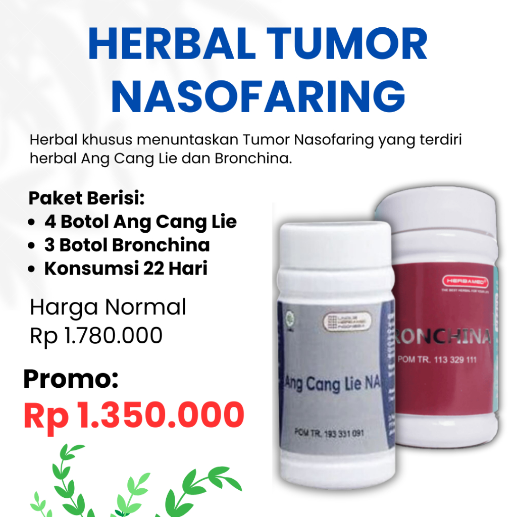 Jual Paket Herbal Obat Tumor Nasofaring | Shopee Indonesia