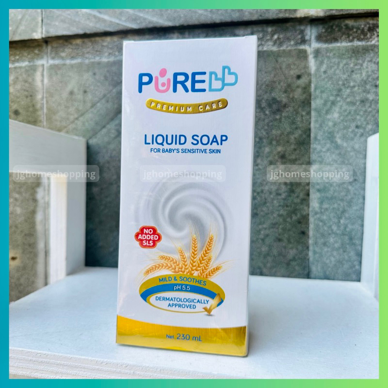 Jual pure liquid soap for sensitive skin 230ml pure bb sabun bayi kulit ...