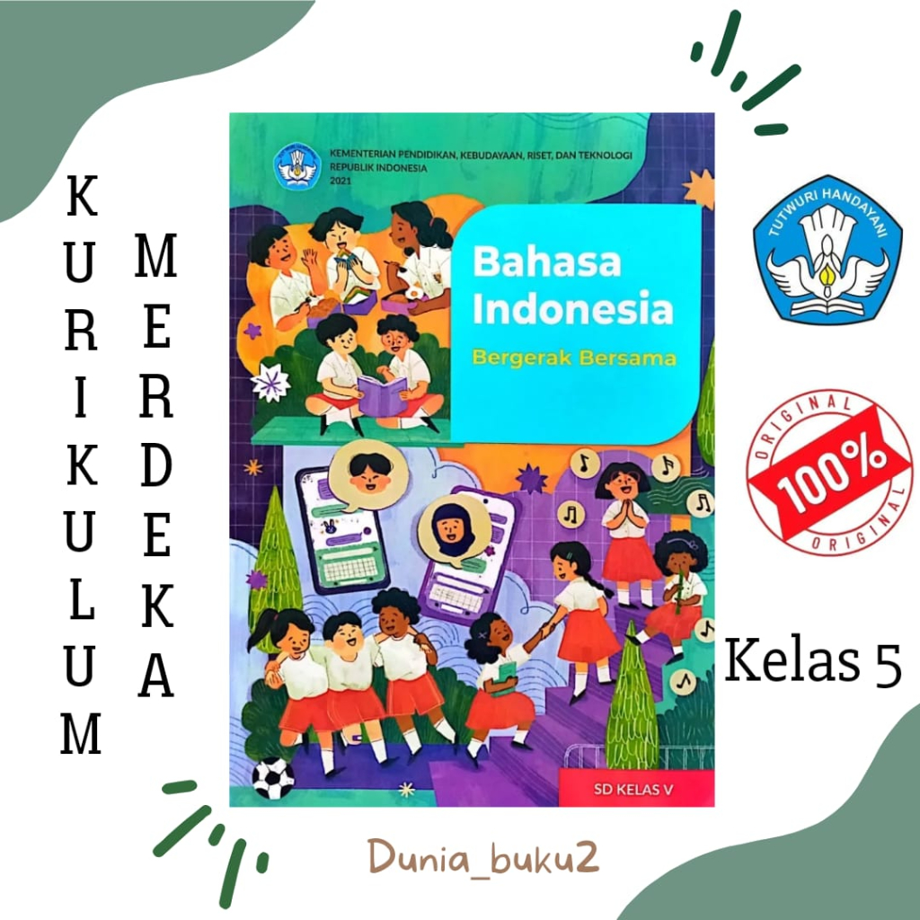 Jual BUKU SISWA BAHASA INDONESIA KURIKULUM PENGGERAK-MERDEKA KELAS 5 SD/MI | Shopee Indonesia