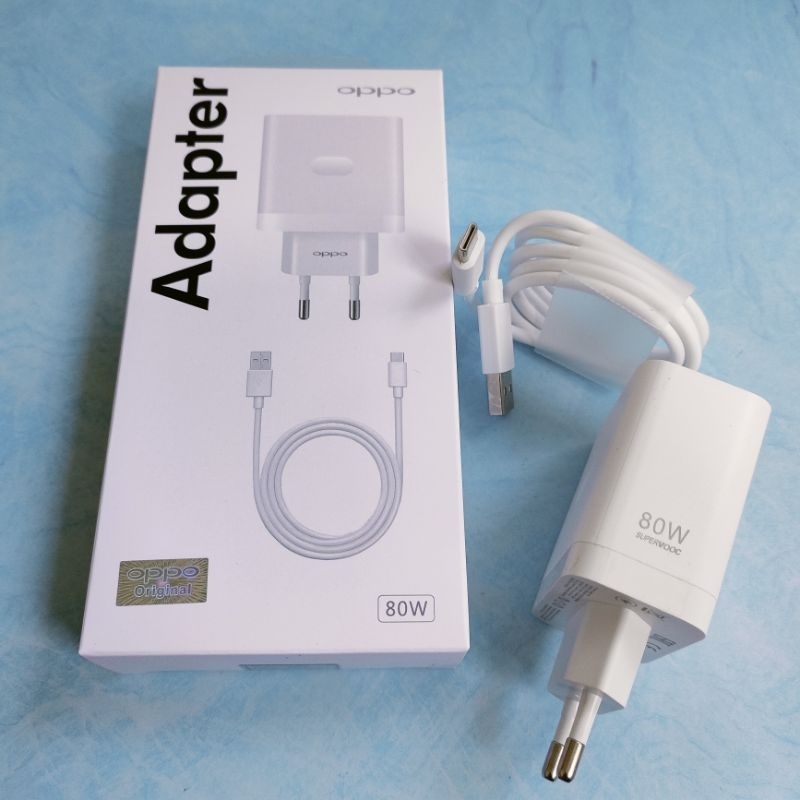Jual Charger Oppo Original 100% Type C 80W Fast Charging | Shopee Indonesia