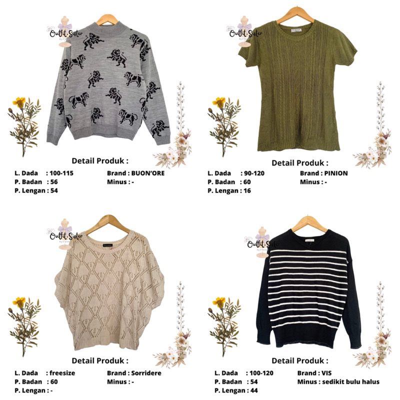 Jual Sweater Rajut Lucu [No spaylater] | Shopee Indonesia