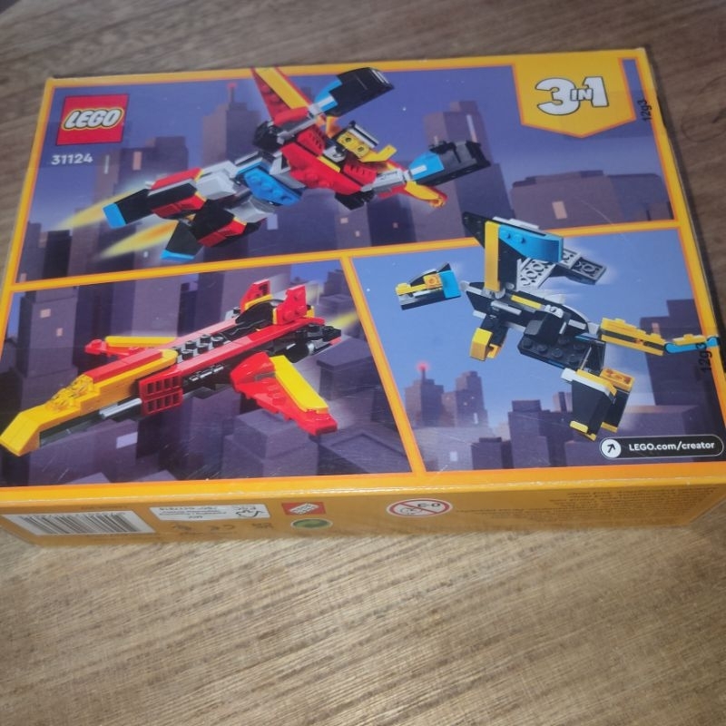 Jual LEGO 31124 Creator 3 in 1 Super Robot - Jet Plane - Dragon ...