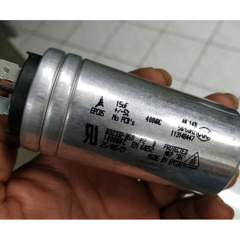 Jual Capacitor outdoor AC Panasonic 15uF Single Original | Shopee Indonesia
