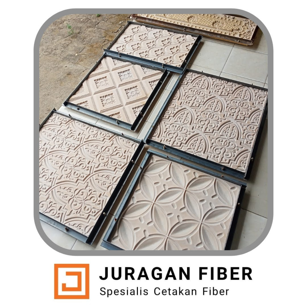 Jual CETAKAN FIBER DINDING 3D PANEL JURAGAN FIBER | Shopee Indonesia