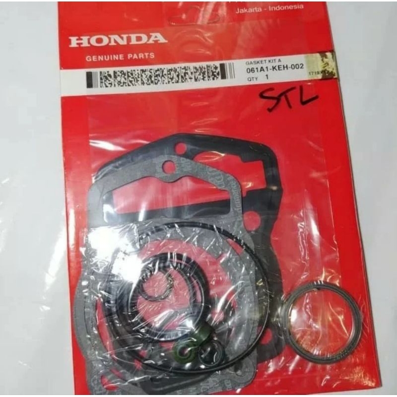 Jual paking topset gasket kit A a megapro tiger glpro neotech ori ahm ...