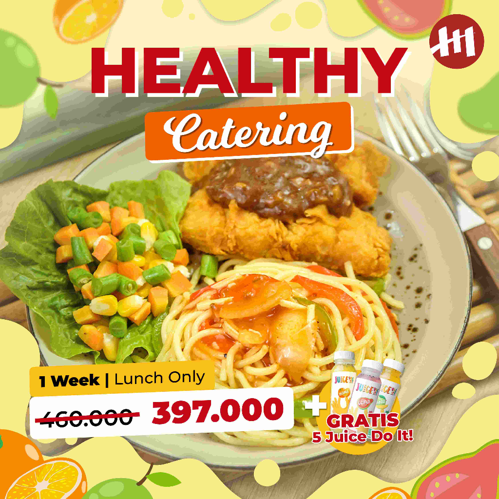 Jual Healthy M Kitchen - 1 Week Healthy Catering | Makanan Diet Sehat ...