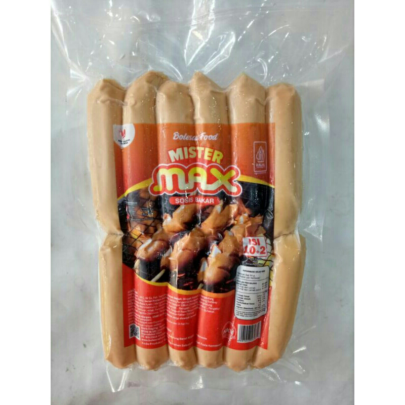 Jual mister max sosis bakar ori mini 500g isi 12 | Shopee Indonesia