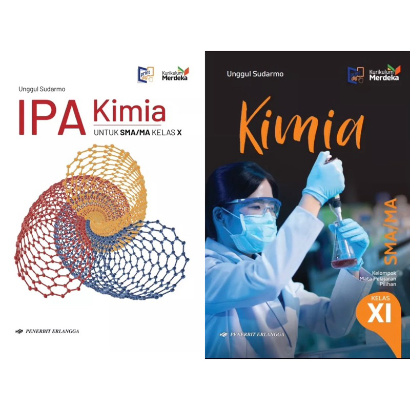 Jual ERLANGGA IPA KIMIA UNTUK SMA KELAS 10 11 12 KURIKULUM MERDEKA ...