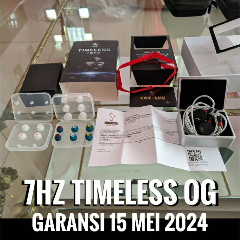 Jual 7Hz Timeless planar iem earphones 7HERTZ salnotes / not AEC dioko ...